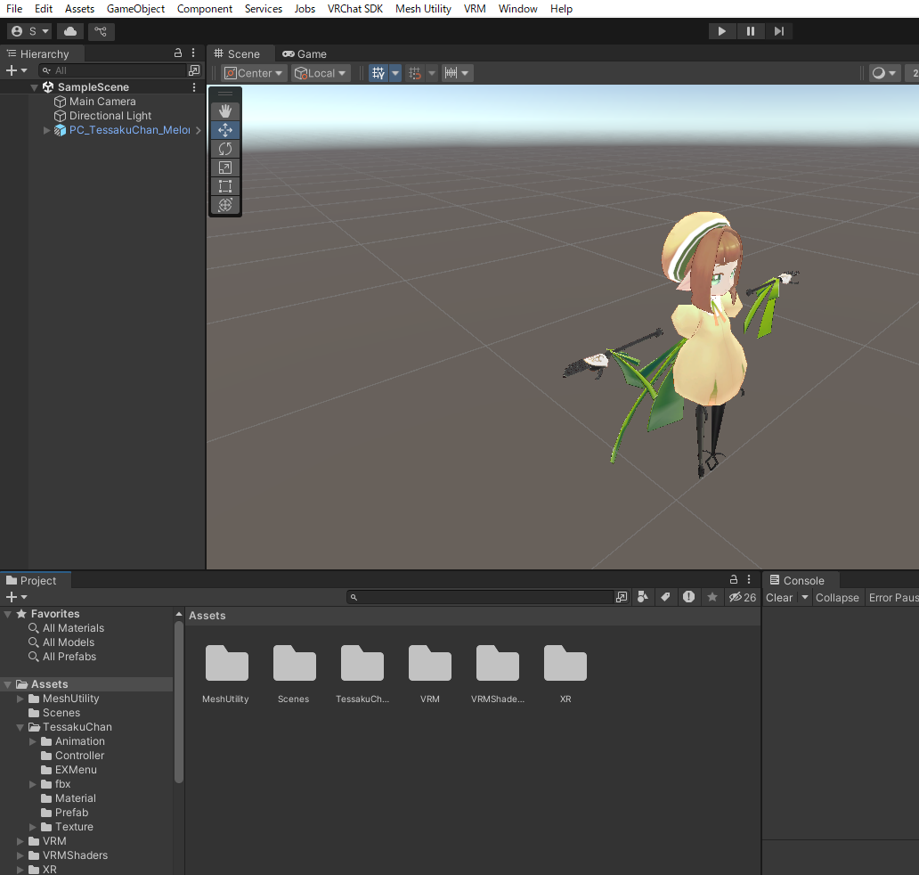 VRChat向けアバターをVRM 0.xに変換する Type.0A – 簡易変換 - VRChat初心者向けガイド